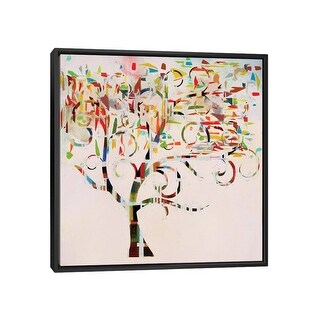iCanvas "Colorful Tree VI" by Angel Estevez Framed Canvas Print - Bed ...