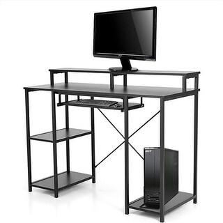 Black Computer Desk - Bed Bath & Beyond - 39699893
