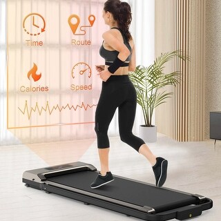 Walking Pad Portable Treadmill Under Desk Low Noise Running Jogging ...