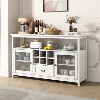 Modern Console Table With Multiple Small Storage Spaces - Bed Bath ...