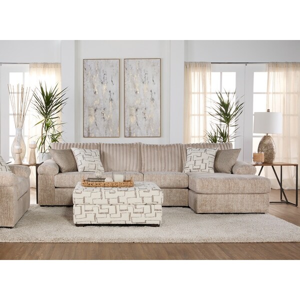 Sofa chaise ottoman store