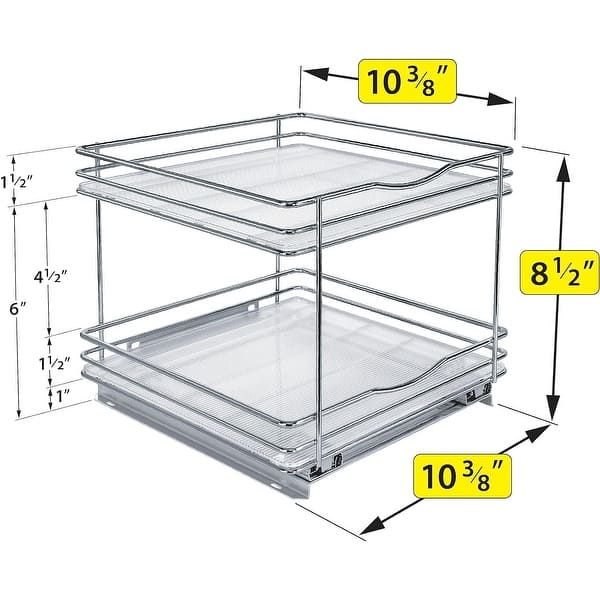 Pull Out Spice Rack Organizer for Cabinet Slide Out Rack - Bed Bath ...