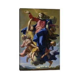 iCanvas "The Assumption of the Virgin, 1649-50 " by Nicolas Poussin ...