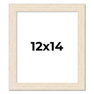 12x14 Frame White Barnwood Picture Frame Includes UV Acrylic - Bed Bath ...