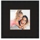 6x6 Frame with Mat - Black 9x9 Frame Wood Made to Display Print or ...