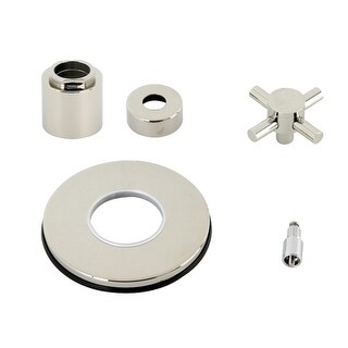 Kingston Brass Concord Three-Way Diverter Valve Trim in Polished Nickel ...