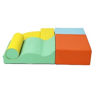 Foam Climbing Blocks for Toddlers, 6 PCS Foam Play Set for Kids - Multi ...