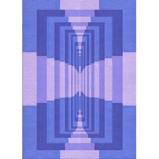 Ahgly Company Machine Washable Transitional Blue Ribbon Blue Area Rugs ...