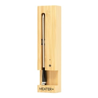Meater Plus 165ft Range Wireless Meat Thermometer Bluetooth Repeater ...
