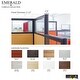 2 Person Small Call Center Cubicle Study Station With Power 2x3x39 ...