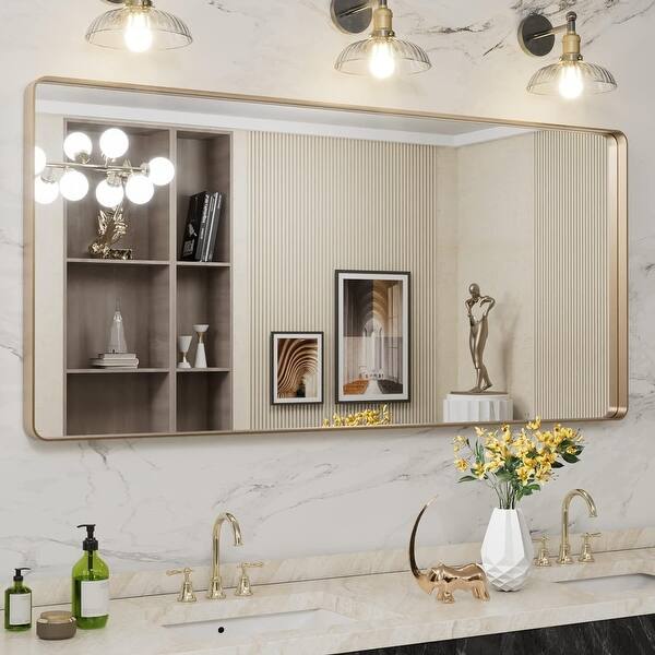 bathroom mirror design simple