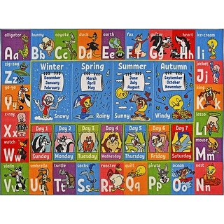 KC Cubs - Looney Tunes ABC Alphabet, Seasons, Months and Days of The ...