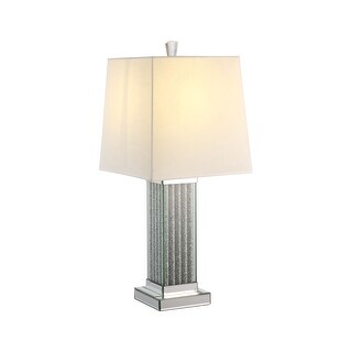 ACME Noralie Table Lamp in Mirrored and Faux Stones - Bed Bath & Beyond ...