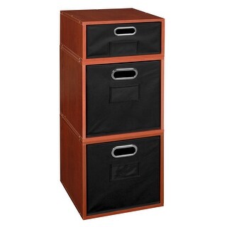 Noble Connect Storage Set- 2 Full Cubes/1 Half Cube with Foldable ...