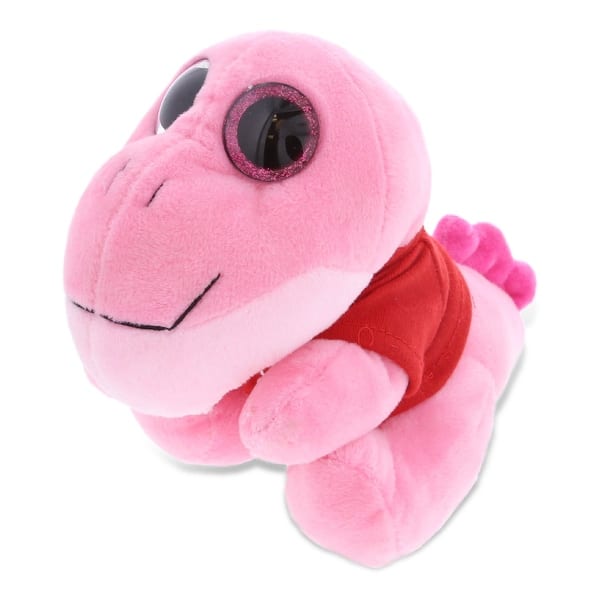 Sparkling Big Eye Pink T-Rex Stuffed Animal Plush with I LOV - Bed Bath ...