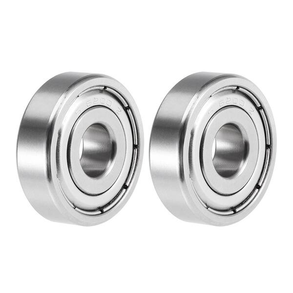 Deep Groove Ball Bearings Double Shielded Stainless Steel 2pcs ...