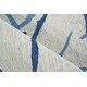 EXQUISITE RUGS Mystic Hand-tufted New Zealand Wool Navy Area Rug. - Bed ...