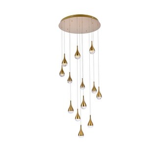 Indigo Home 30 inch LED chandelier - Bed Bath & Beyond - 40539170