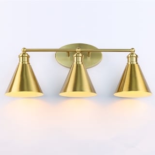 3-Light Gold Vanity Light Fixtures - Bed Bath & Beyond - 40319063