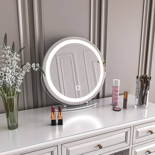 led dressing table mirror