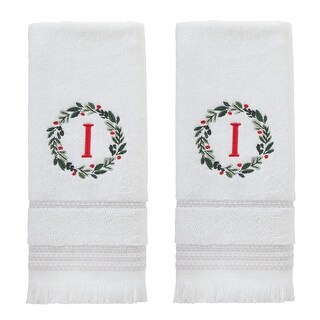 SKL Home Wreath Monogram Hand Towel (2-Pack) - Bed Bath & Beyond - 41288760