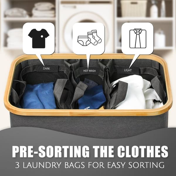 easy sorting laundry basket