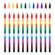 Stacking Crayons, 12 Pack 12 Colors Stackable Buildable Square Drawing ...