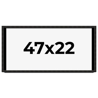 47x22 Shadow Box Black Rustic Barnwood Display Frame | 1.125 Inch - Bed ...