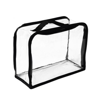 Handbag Dust Bags, PVC Clear Dustproof Purse Handbag Cover, Black - Bed ...
