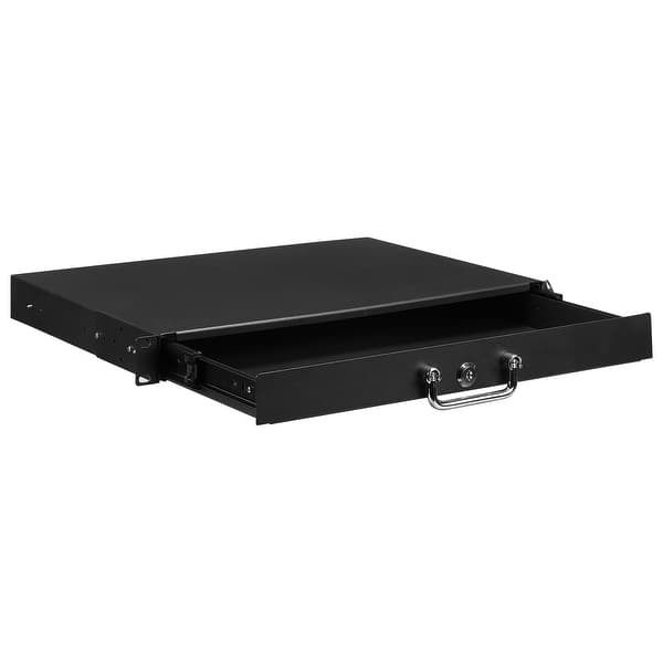 1U Rack Mount Drawer for 19 Inch AV/Network/DJ Equipment Racks or ...