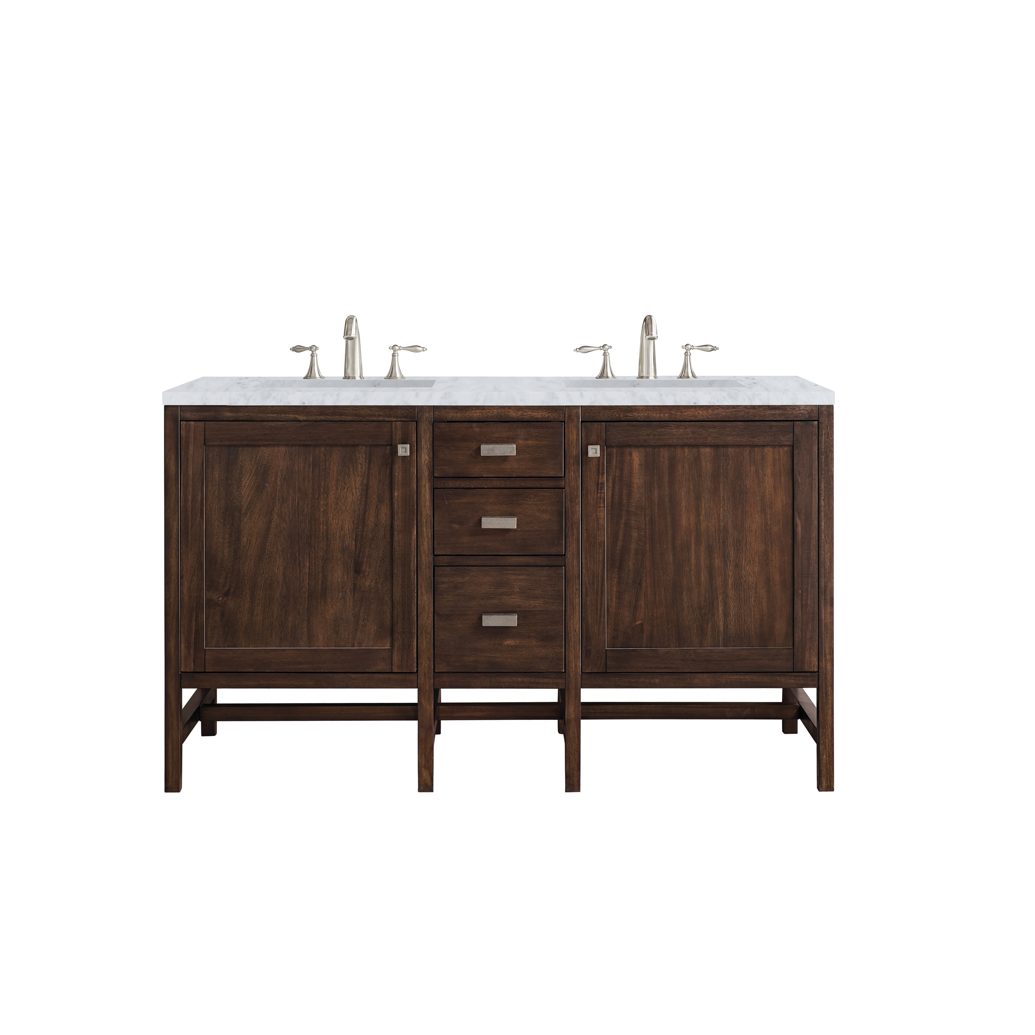 James Martin Vanities Brittany 60" Double Vanity, Black Onyx - Bed Bath ...