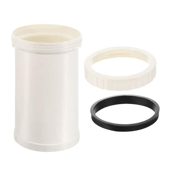 110mm ID Pipe Fitting Coupling Adapter PVC Straight Extension Union ...