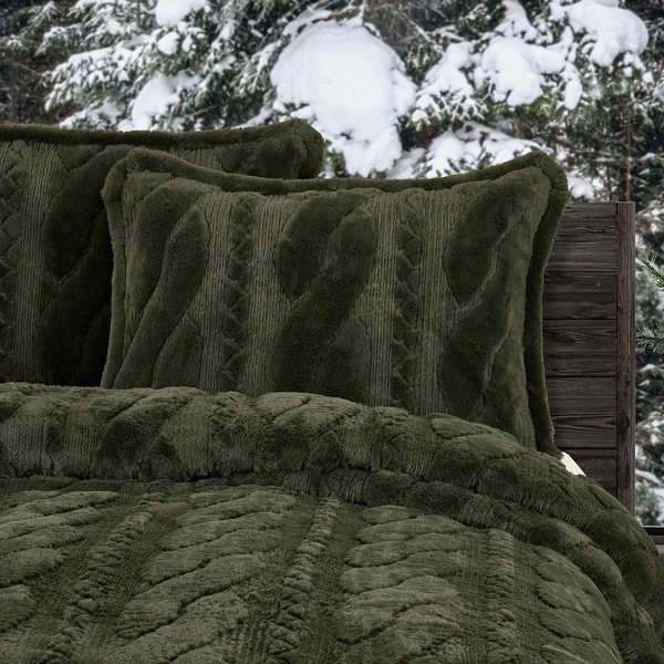 Cava Evergreen Quilt Set - Bed Bath & Beyond - 39390429
