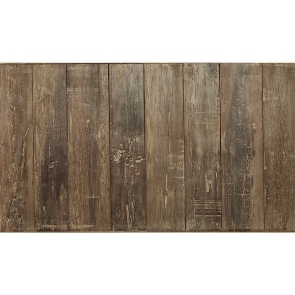 Signature Design by Ashley Randale Distressed Brown Coffee Table - 52"W ...