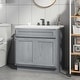 Vanity Art 39 Inch Single Sink Bathroom Vanity Cabinet - Bed Bath ...