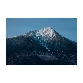 Flagstaff Arizona Snowy Peak of Flagstaff Arizona Art Print/Poster ...