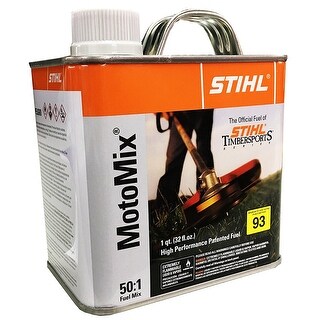 Stihl Motomix High Performance Premix Fuel 50:1, 2-Cycle Fuel - Bed ...