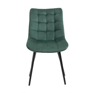 Modern PU Dining Chairs, Decorative Soft Mat Side Chair, Single - Bed ...