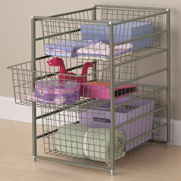 wire mesh drawer unit