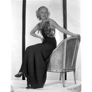 Lyda Roberti Seated in Classic Photo Print - Bed Bath & Beyond - 25383740