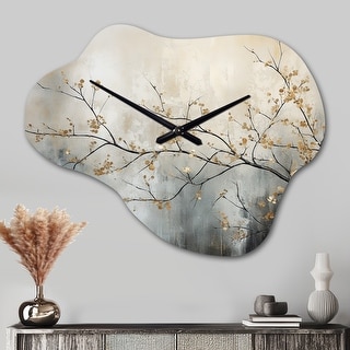Tree Monochrome Ethereal Reverie I - Tree Monochrome Wall Clocks in ...