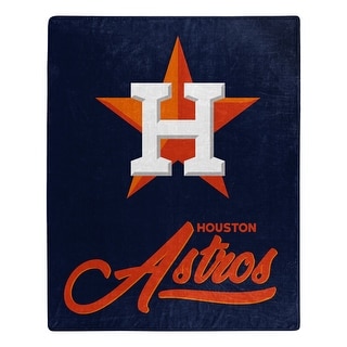 MLB 070 Astros Signature Raschel - Bed Bath & Beyond - 34010758