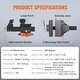 VEVOR Bench Vise 360-Degree Swivel Locking Base Multipurpose Workbench ...