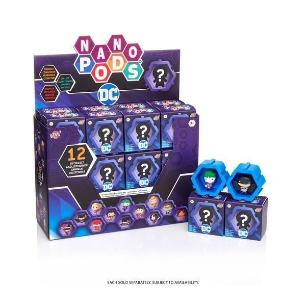 Nano Pods Connectable Collectable DC Universe Surprise Toy Character ...