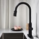 High-Arc 360° Rotating Pull-Out Kitchen Faucet - Bed Bath & Beyond ...