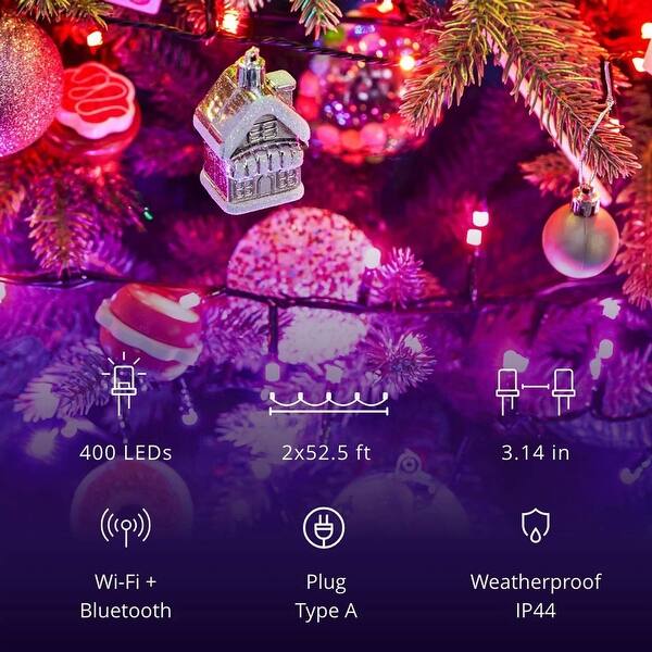 christmas bluetooth lights