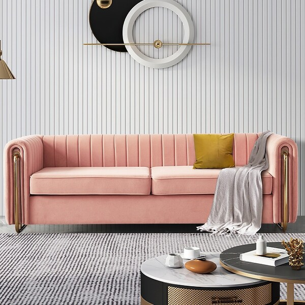 Marcella velvet sofa store