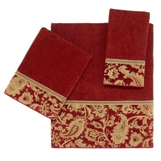 Avanti Linens Arabesque 3-Piece Towel Set - Towel 3pc Set - B/H/FT ...