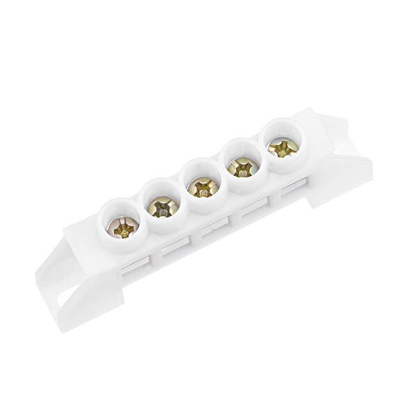 Single Row Ground Wire Bridge Shape Copper Screw Terminal Block ...