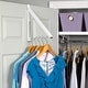Over the Door Closet Valet - Single Hook Retractable Collapsible ...